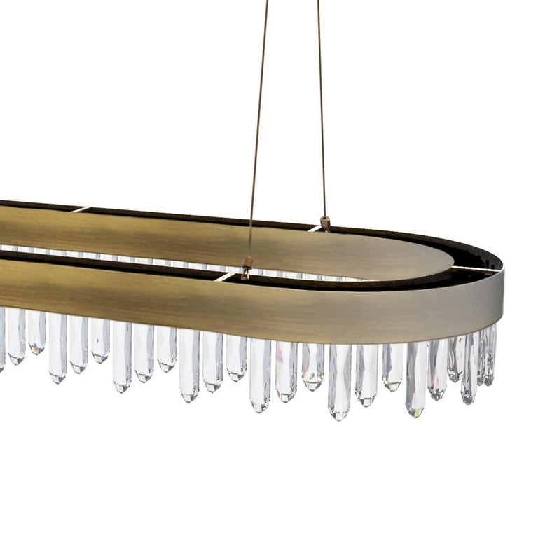 Crystal Sticks Long Suspension For Sale at 1stDibs