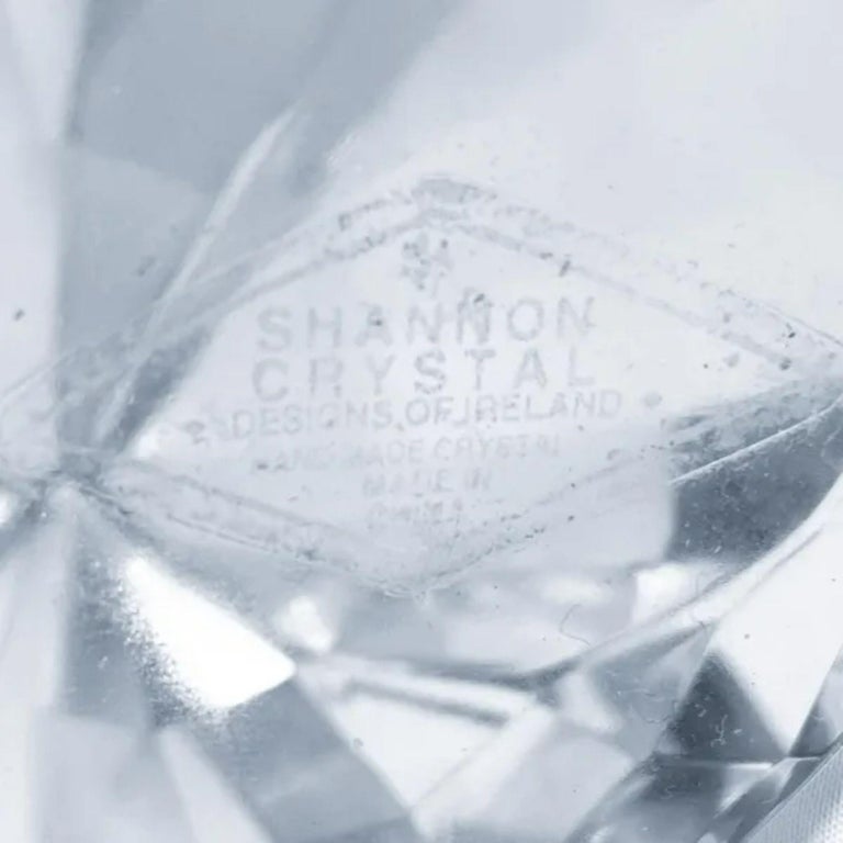 Crystal Swan Paperweight by Shannon Crystal Designs For Sale at 1stDibs