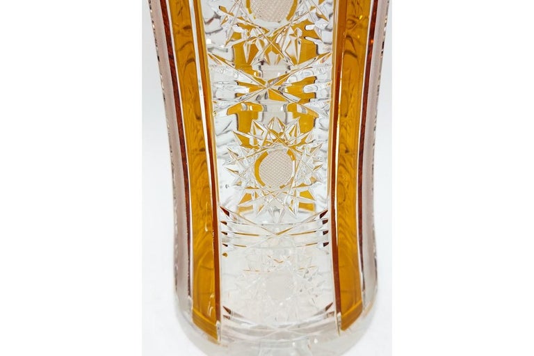 Crystal Vase, Julia Glassworks, Poland, 1960s For Sale at 1stDibs