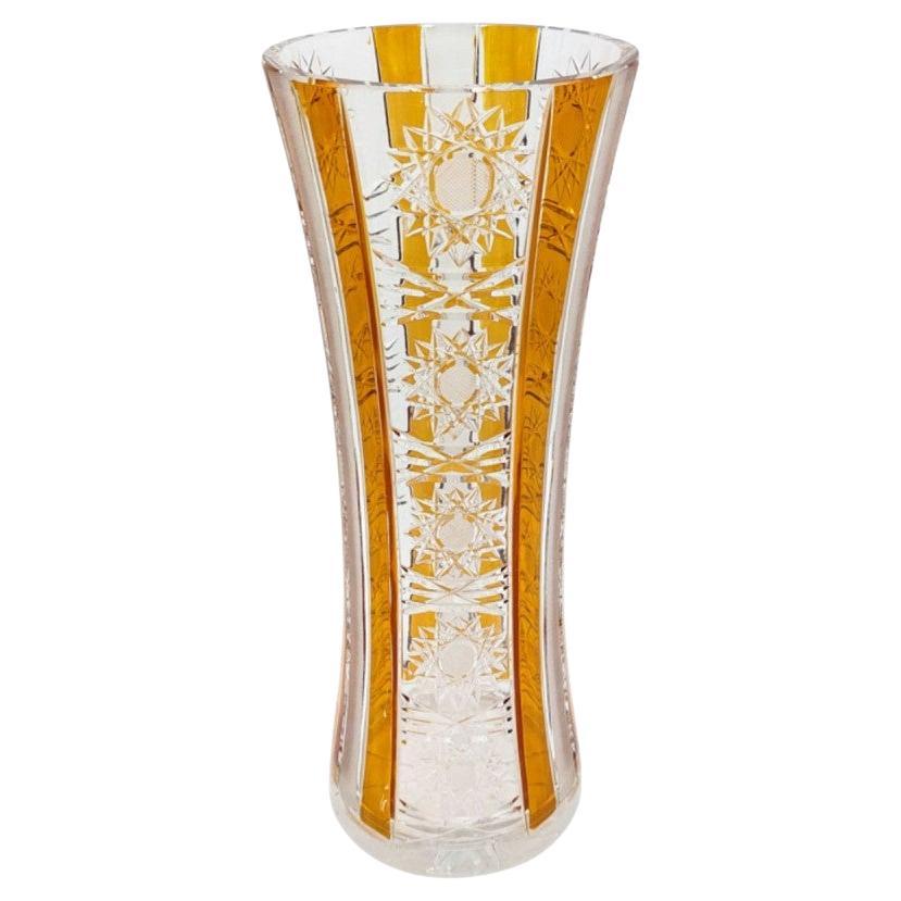 Crystal Vase, Julia Glassworks, Poland, 1960s For Sale at 1stDibs