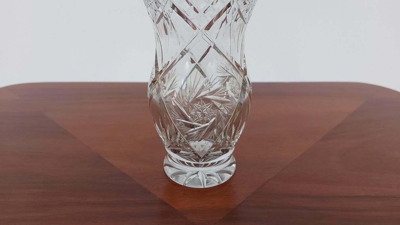 Crystal Vase, Poland, 1970s For Sale at 1stDibs | poland crystal vase ...