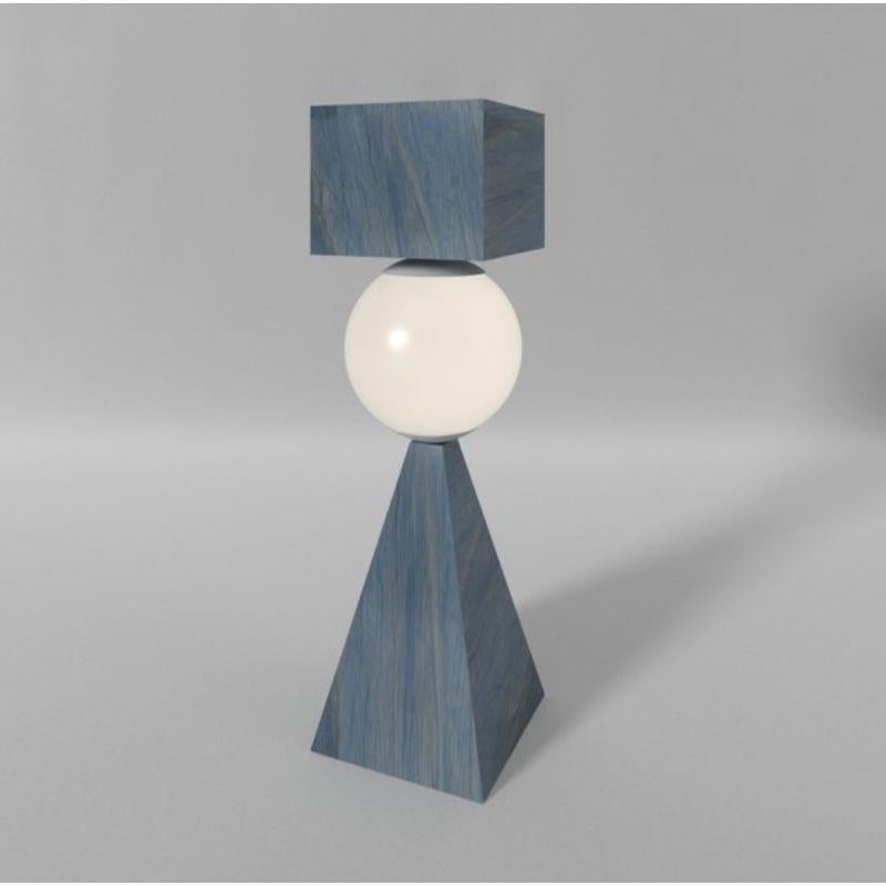CS Class, Table Lamp, Azul Macaubas by Sissy Daniele For Sale at 1stDibs