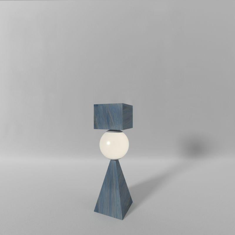 CS Class, Table Lamp, Azul Macaubas by Sissy Daniele For Sale at 1stDibs