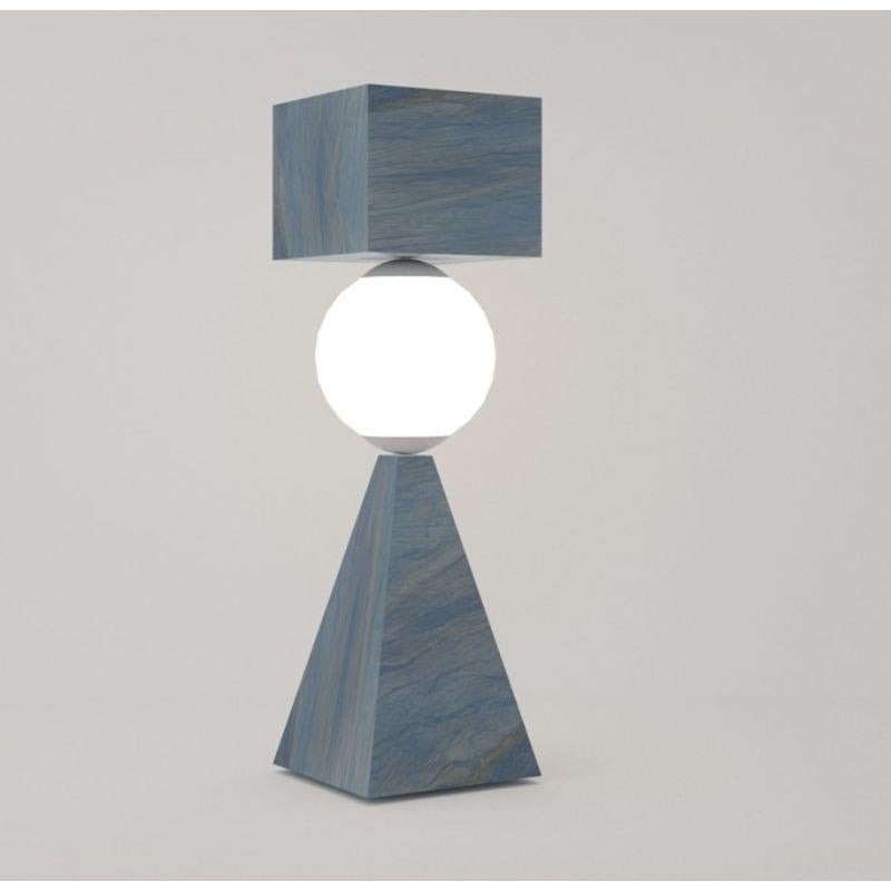 CS Class, Table Lamp, Azul Macaubas by Sissy Daniele For Sale at 1stDibs