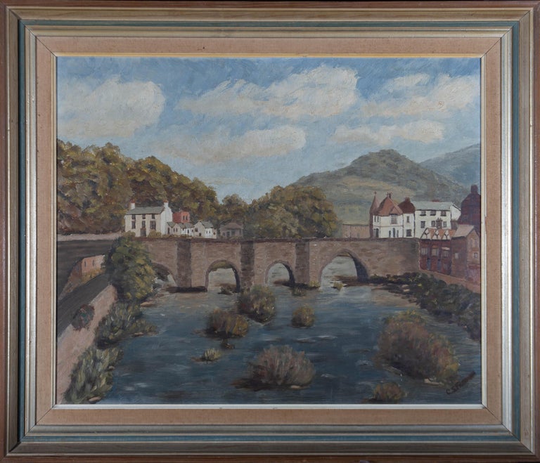 C.S. Freeman - C.S. Freeman - 20th Century Oil, View with Four-Arch ...