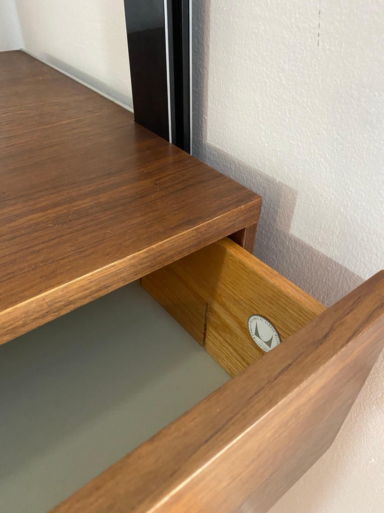 CSS Herman Miller Mid-Century Wall Unit by George Nelson at 1stDibs