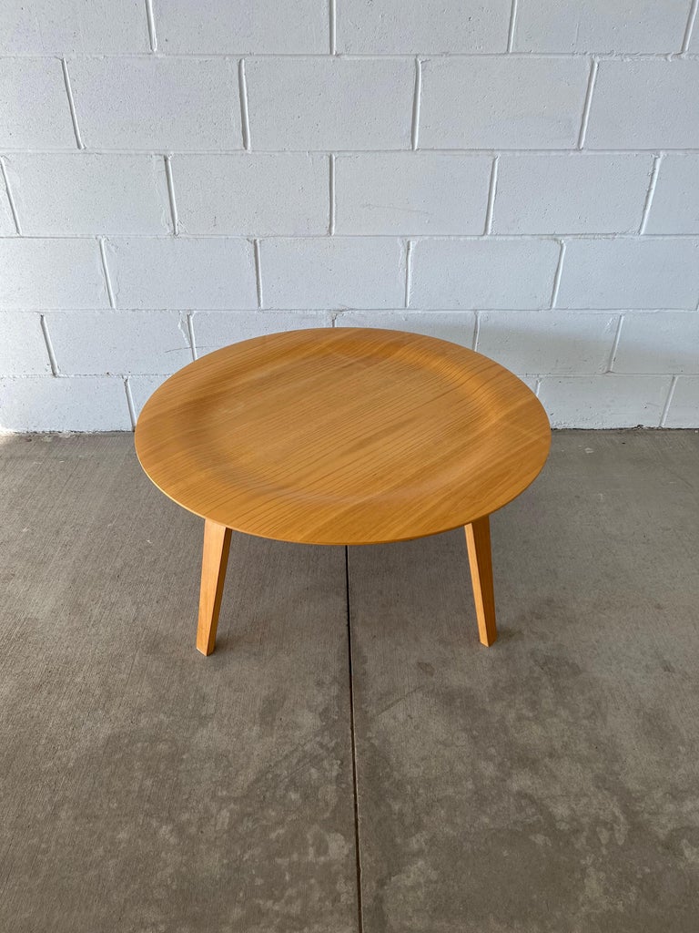 CTW Coffee Table Wood by Charles and Ray Eames for Herman Miller For ...