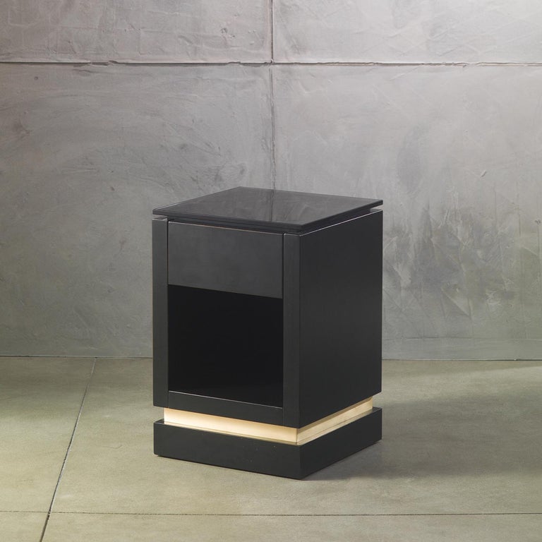Cube Bedside Table by Filippo Montaina For Sale at 1stDibs