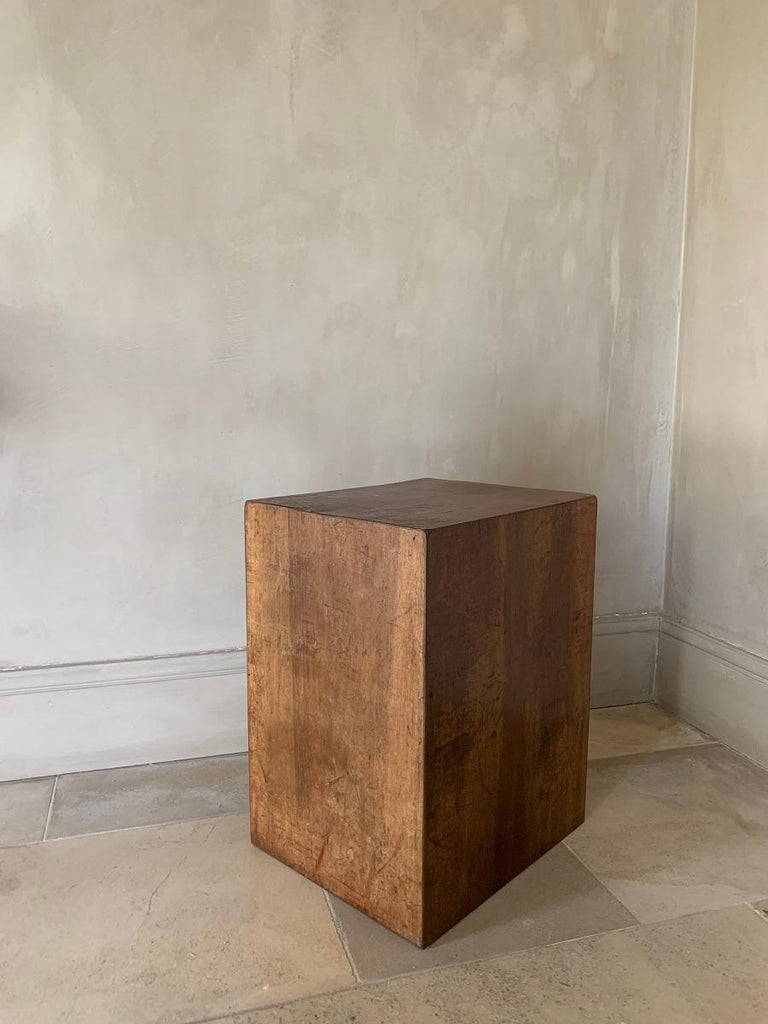 Cube Sidetable 18th Century Walnut at 1stDibs