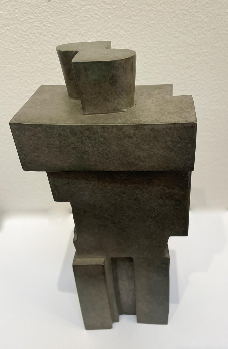Cubist Bronze Sculpture 'The Twins' by Willy Kessels, 1920s For Sale at ...