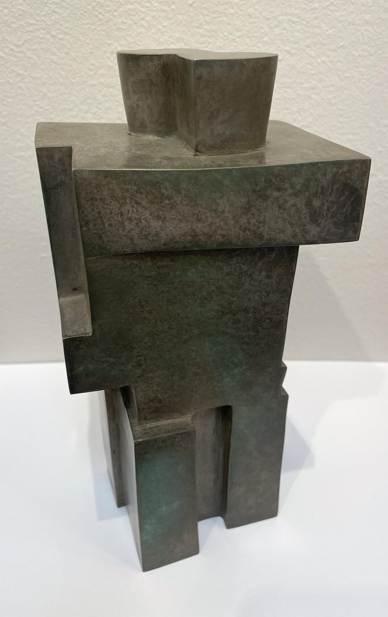 Cubist Bronze Sculpture 'The Twins' by Willy Kessels, 1920s For Sale at ...