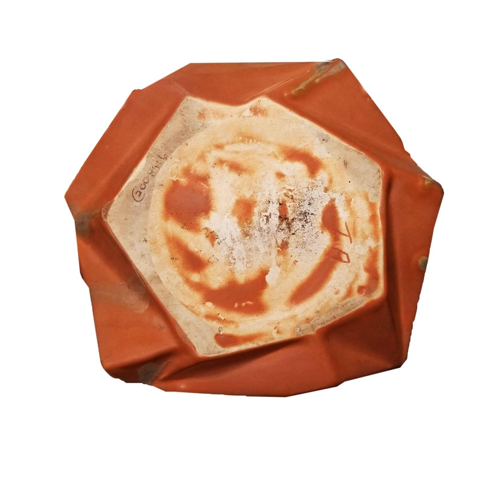 Cubist Ceramic Console Bowl by Reuben Haley for Muncie Pottery For Sale ...
