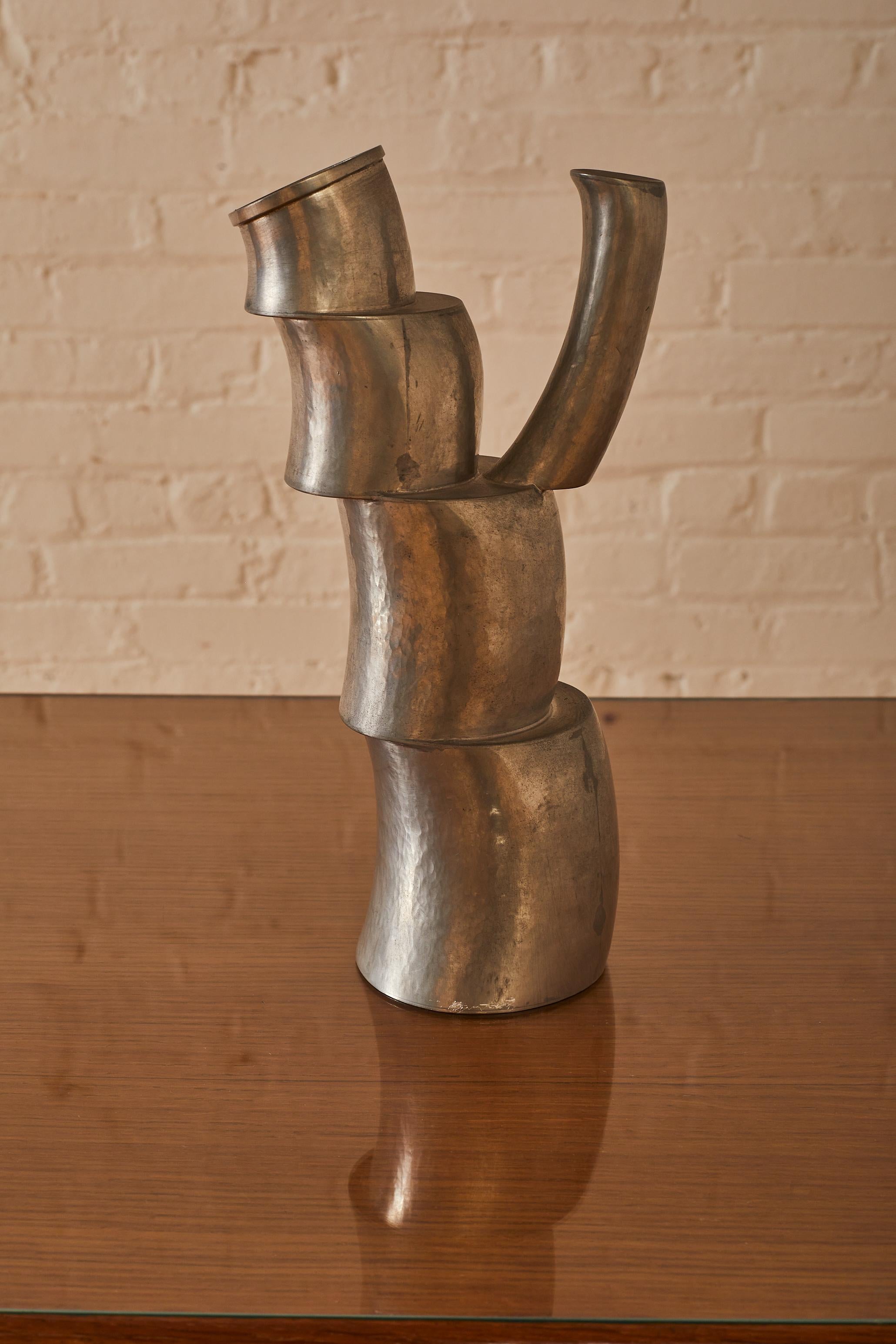 Cubist Hammered Pitcher For Sale at 1stDibs