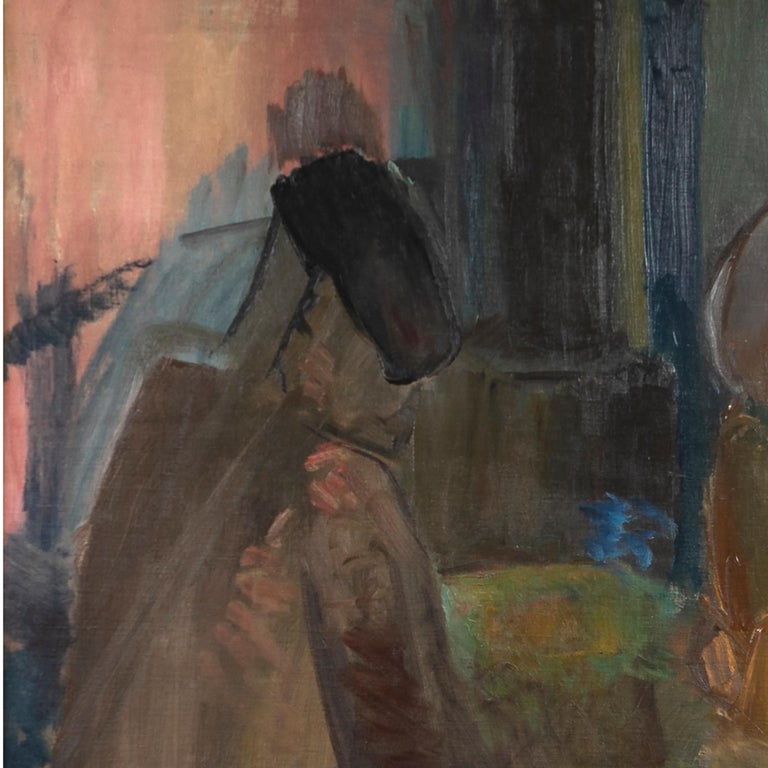 Cubist Oil Painting by Ebba Carstensen For Sale at 1stDibs