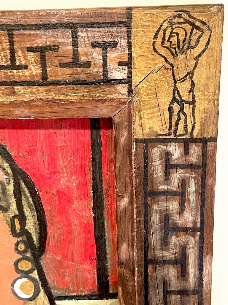 Cubist Portrait of Cleopatra and Hawk, by Clevan Thomas Jr. 1944 For ...