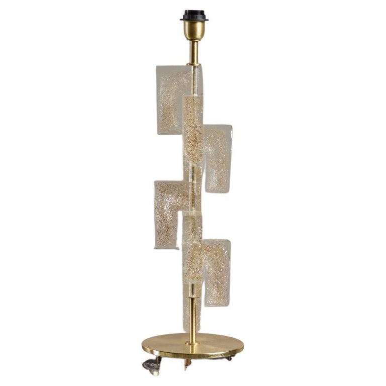 Cubist "Pyrite" Table Lamp For Sale at 1stDibs