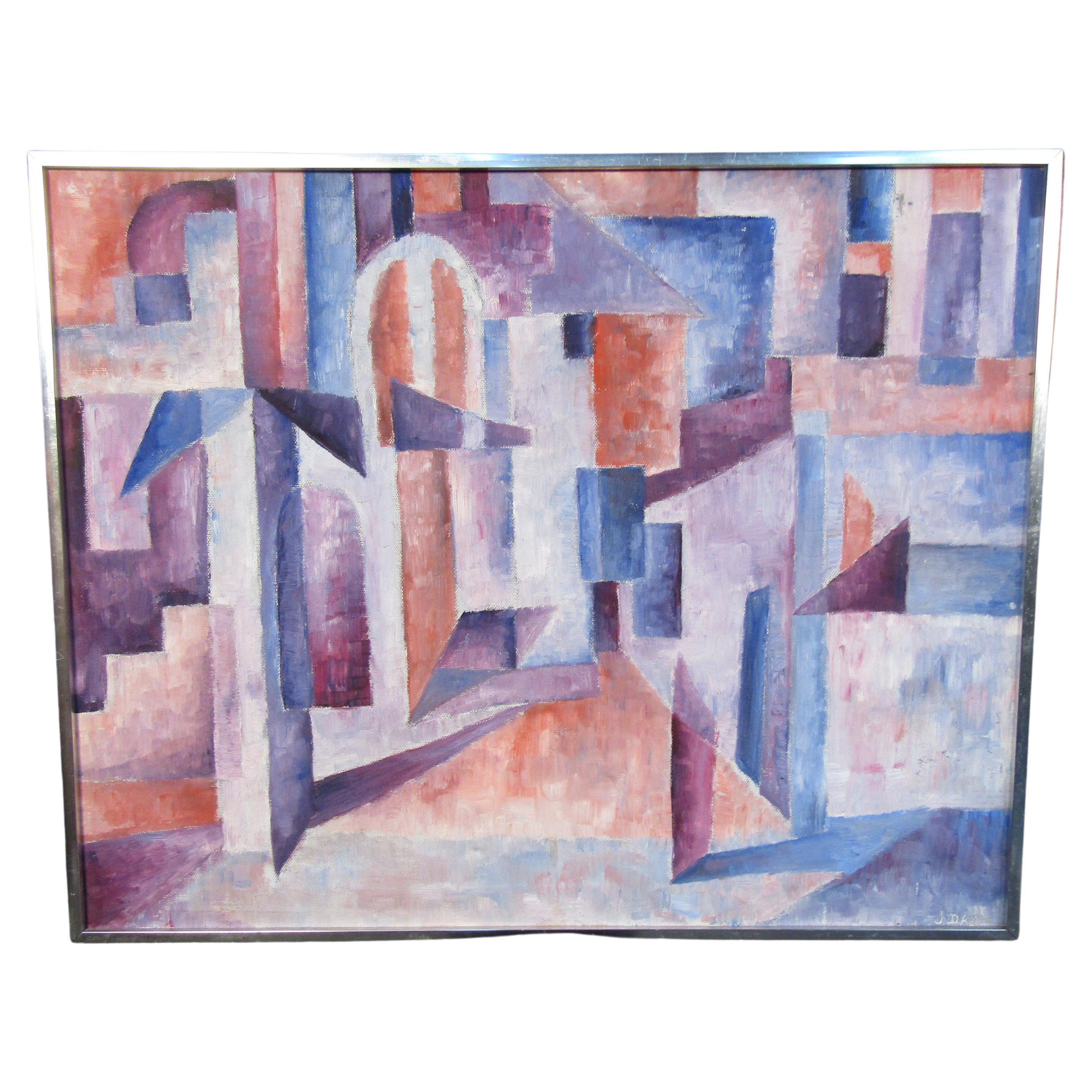 Jaques Villon Cubist Painting at 1stDibs