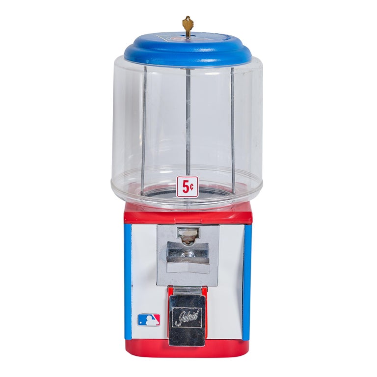Cubs Themed Gum Ball Machine by Gabriel For Sale at 1stDibs