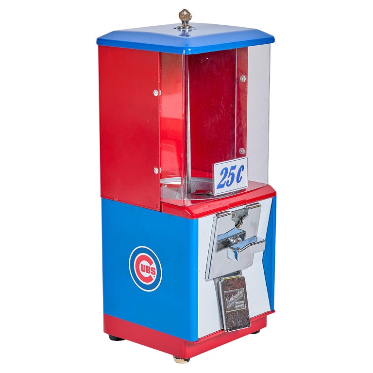 Machine à boules de gomme sur le thème des Cubs par Northwestern En ...