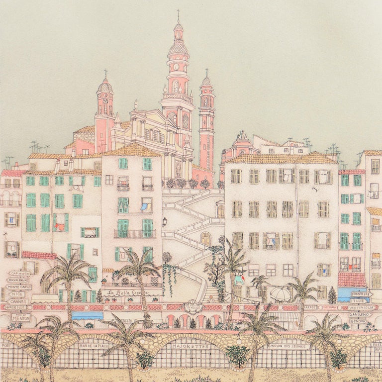'Beach at Menton', Paris, Ecole des Beaux-Arts, New York, Woman Artist ...