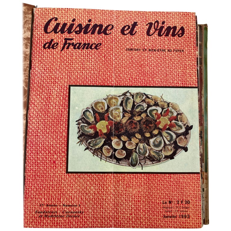 Cuisine and Wines of France by Larousse, Paris, 1963 French Cuisine ...