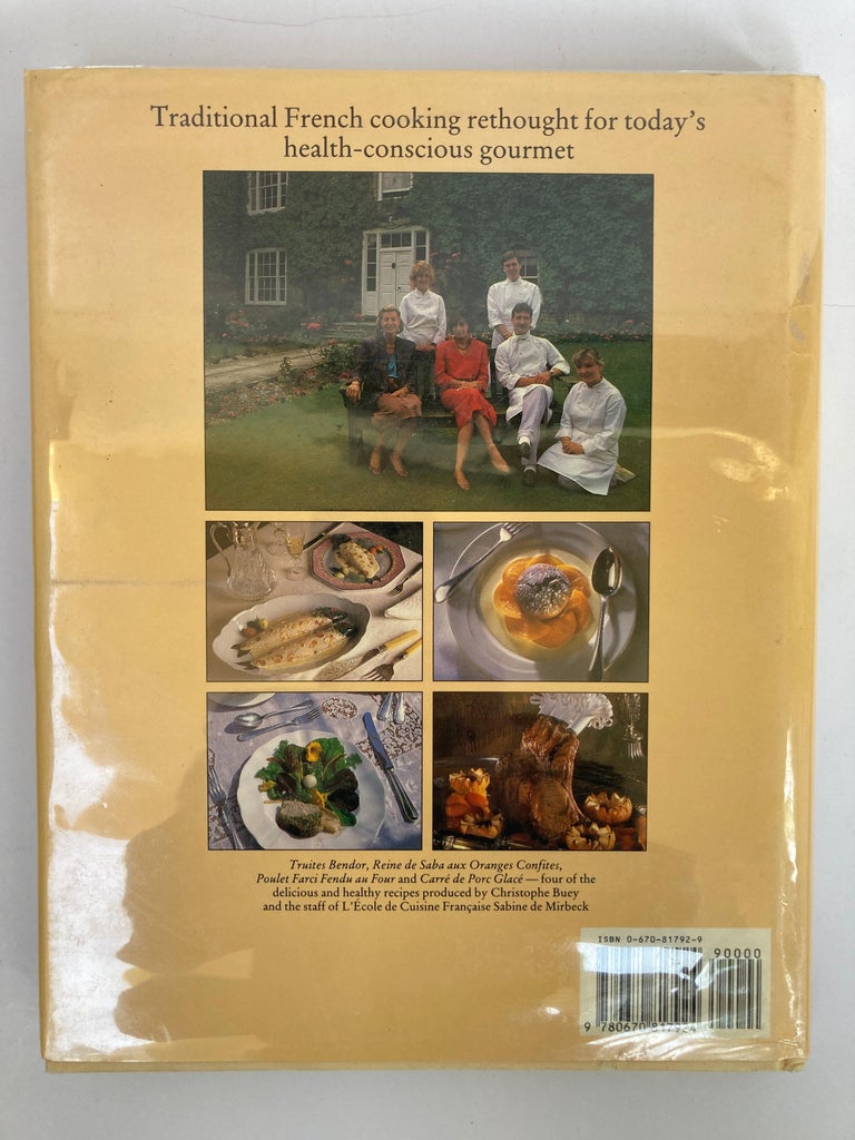 Cuisine Sante by Christopher Buey French Cuisine Book For Sale at 1stDibs