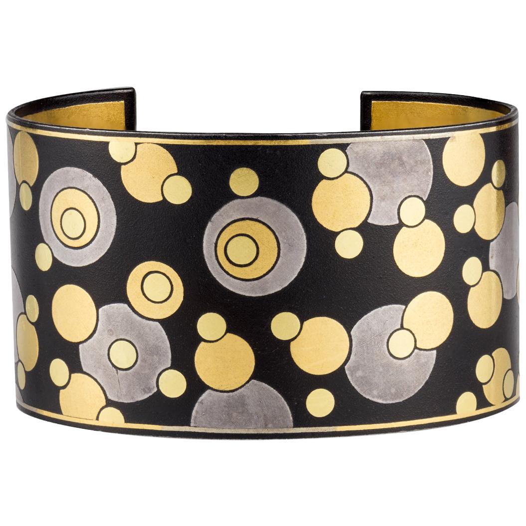 Tiffany and Co. Crossover Gold Cuff at 1stDibs
