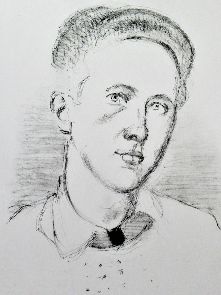 Cuno Amiet 1 - Portrait of a Young Boy For Sale at 1stDibs