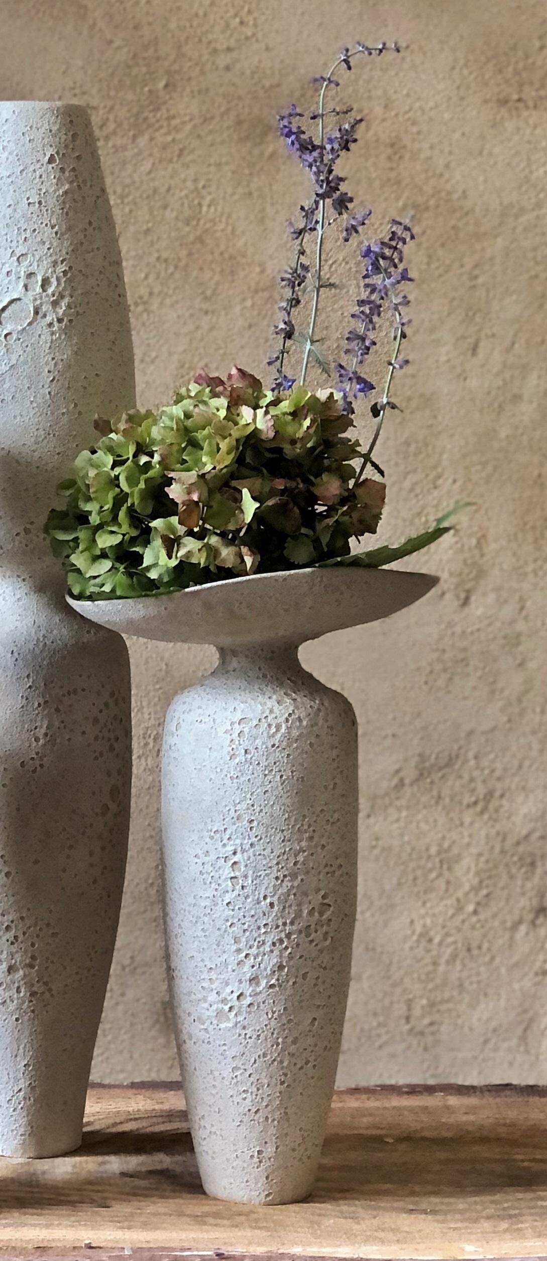 Cup Crater Vase by Sophie Vaidie For Sale at 1stDibs