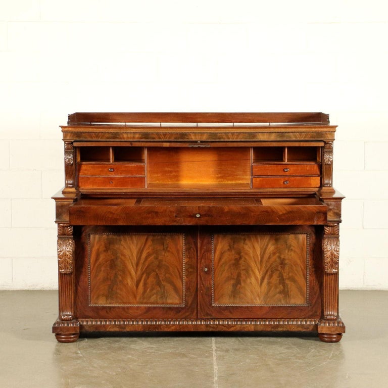 Cupboard Writing Desk, 1840 For Sale at 1stDibs