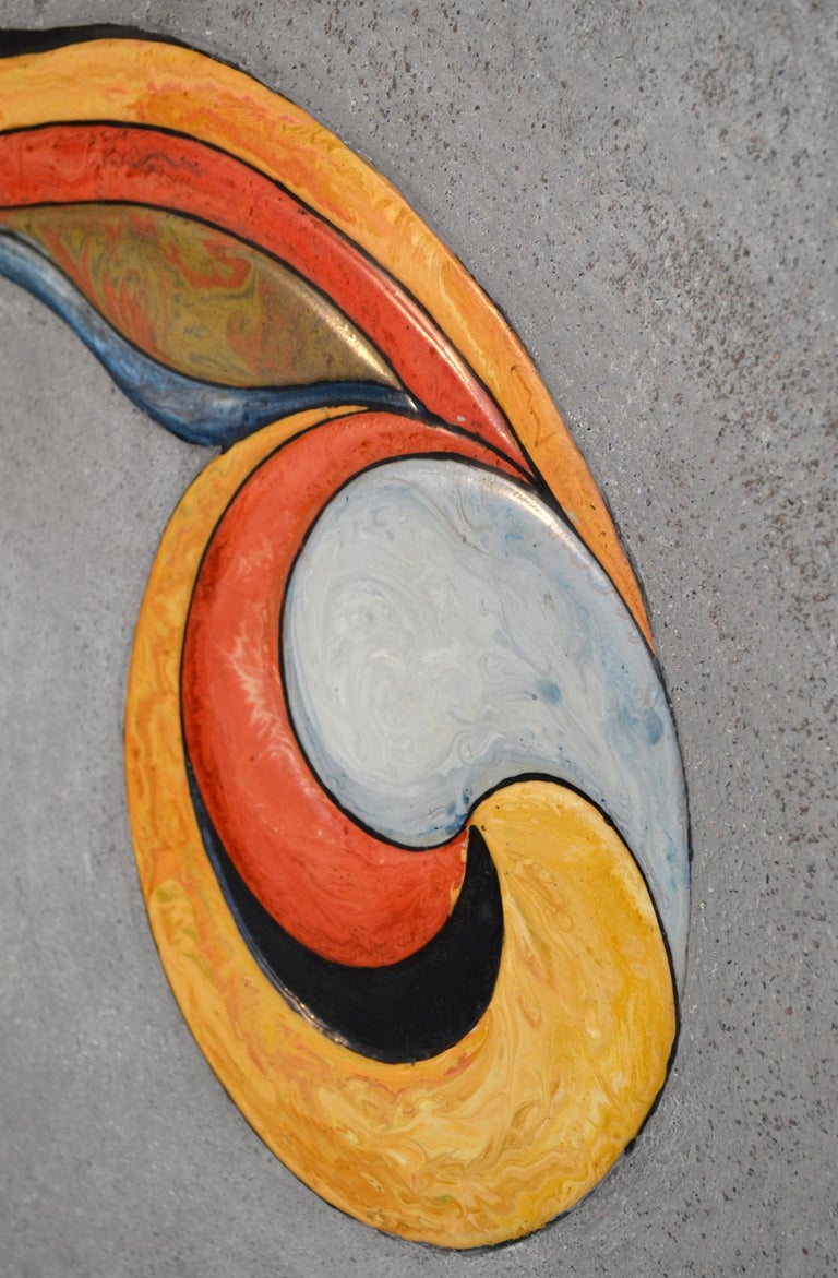 Cupioli Art Work Scagliola Wall Panel Handmade in Italy For Sale at 1stDibs