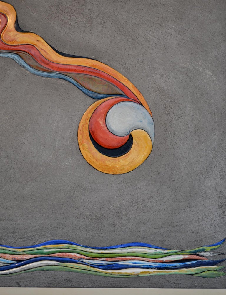 Cupioli Art Work Scagliola Wall Panel Handmade in Italy For Sale at 1stDibs