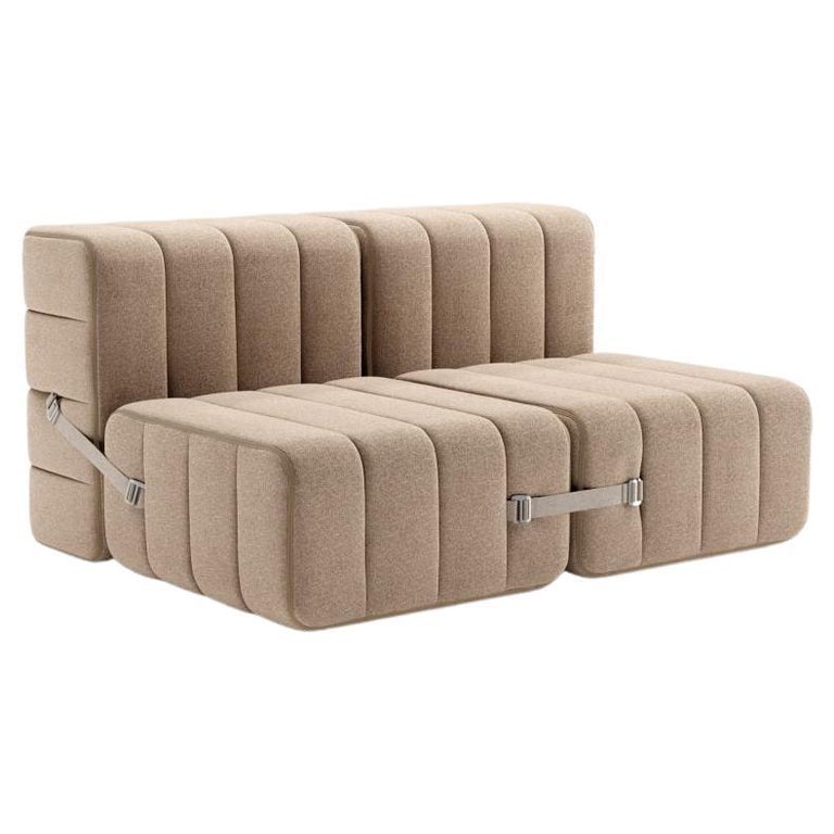 Curt-Set 4 - E.G. Flexible 2-Seater - Dama - 0029 'Beige / Grey' For ...