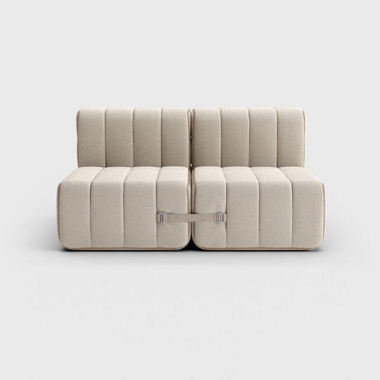Curt-Set 4, E.G. Flexible 2-Seater, Sera, Calla 'White / Beige' For ...