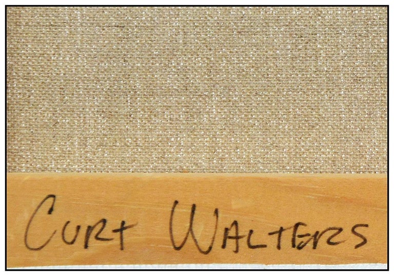 Curt Walters - Curt Walters Original Painting Oil On Canvas Signed ...
