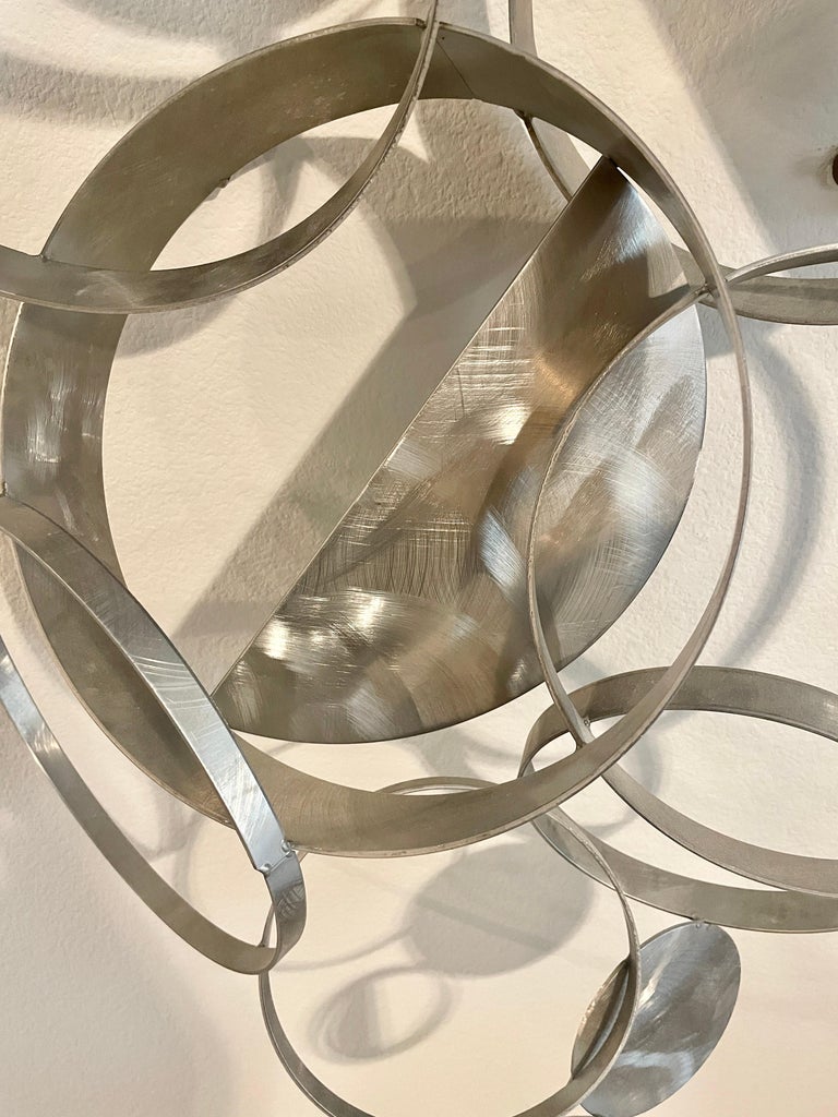 Curtis Jere "Floating Rings" Sculpture For Sale at 1stDibs