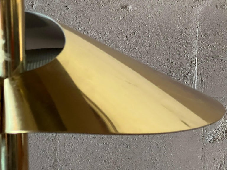 Curtis Jere Floor Lamp "Lily Pad", circa 1977 For Sale at 1stDibs