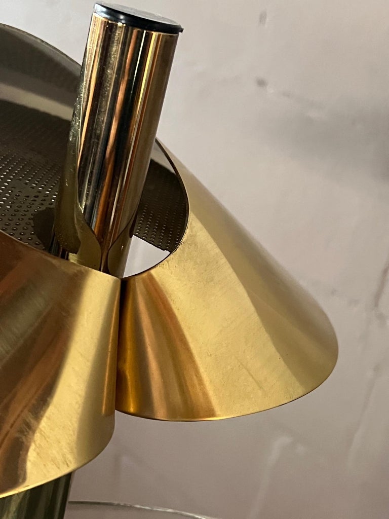 Curtis Jere Floor Lamp "Lily Pad", circa 1977 For Sale at 1stDibs