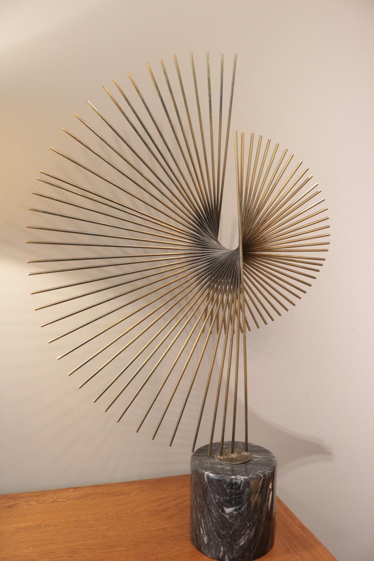 Curtis Jere Modernist Table Sculpture For Sale at 1stDibs