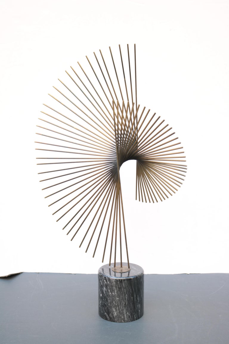 Curtis Jere Modernist Table Sculpture For Sale at 1stDibs