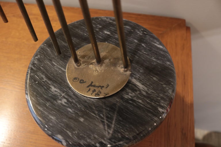 Curtis Jere Modernist Table Sculpture For Sale at 1stDibs