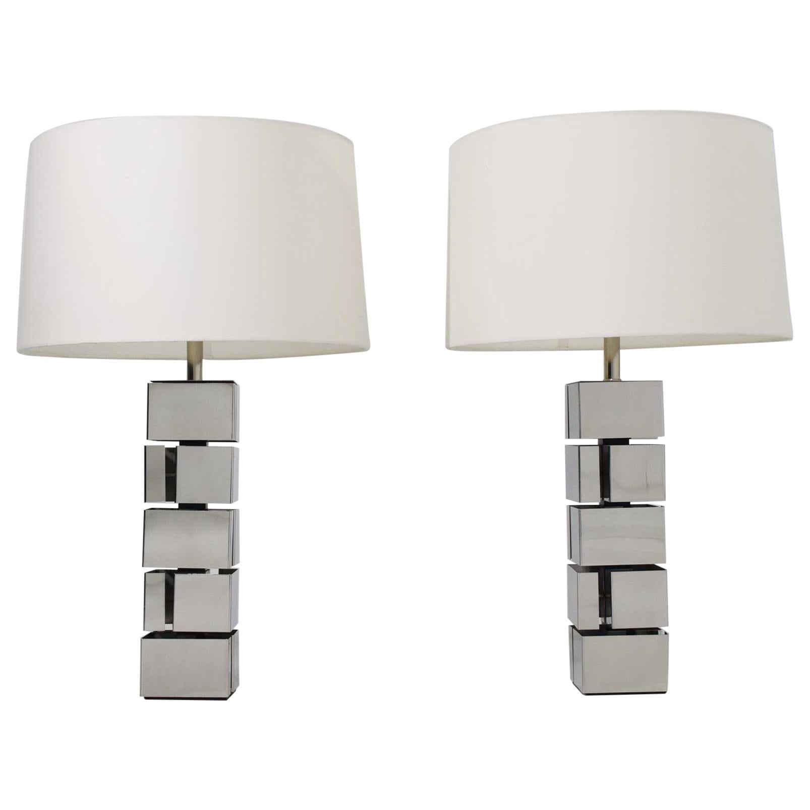 Rare Curtis Jere Table Lamp For Sale at 1stDibs