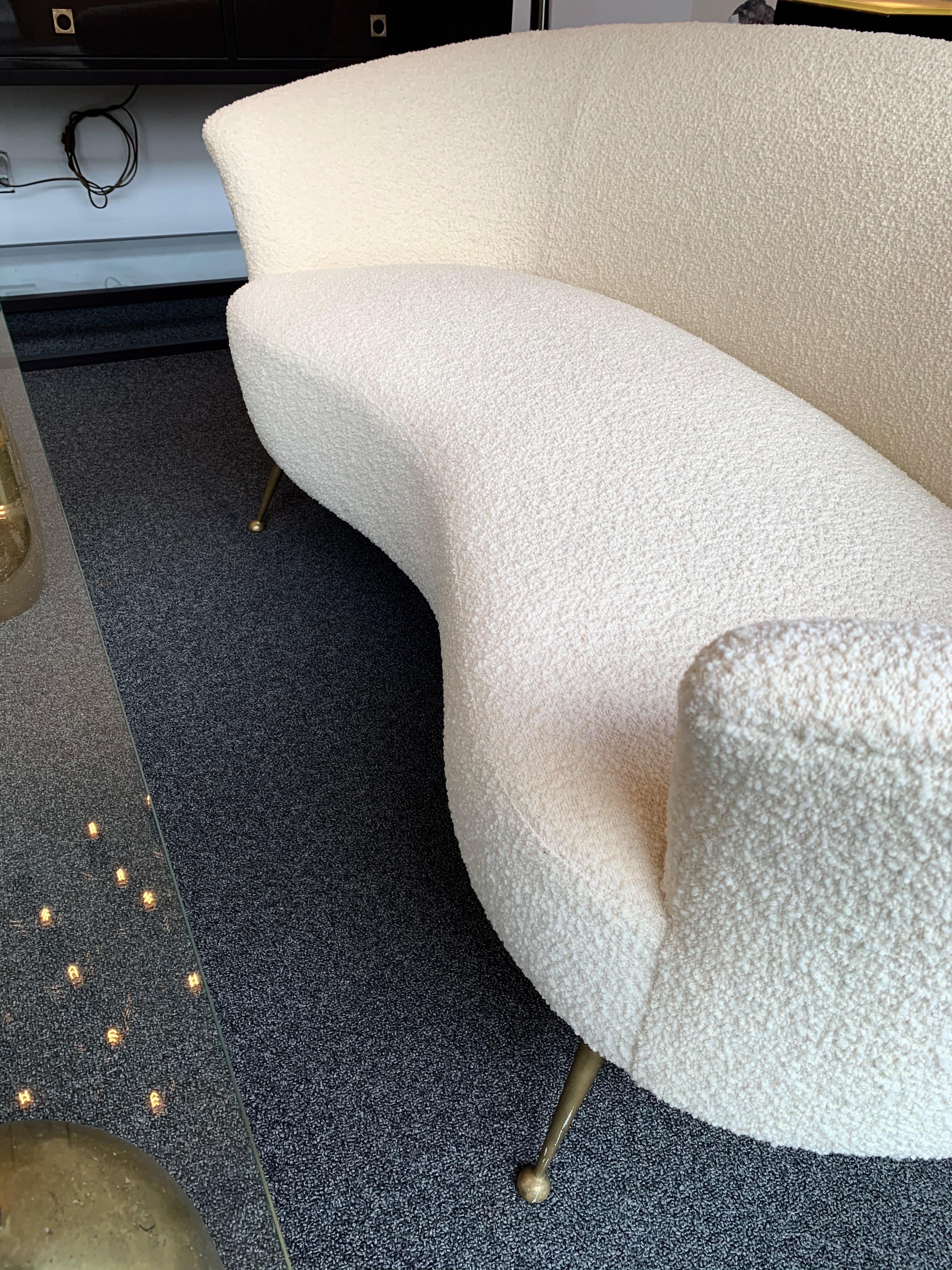 Curve Living Room Set Armchairs Sofa by Carlo Monti for CMG, Italy ...