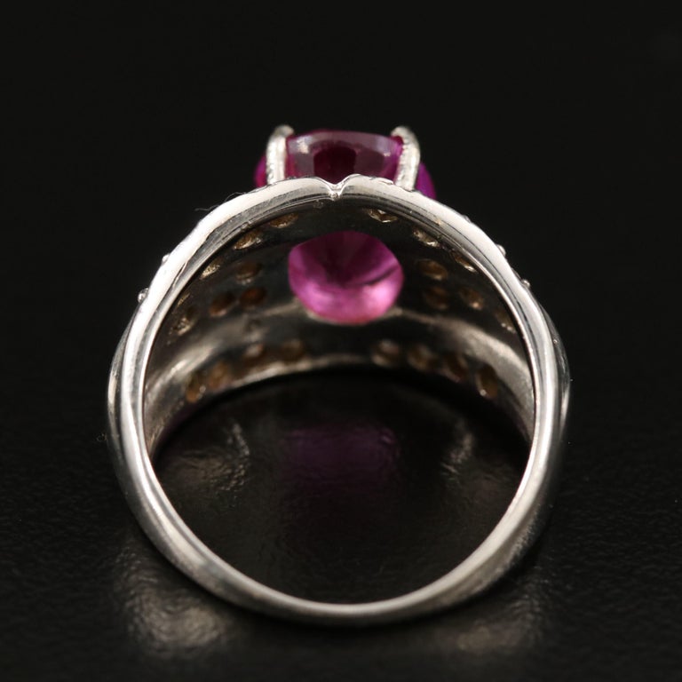 Customizable Cushion Cut Ruby Engagement Ring Antique Ruby Wedding