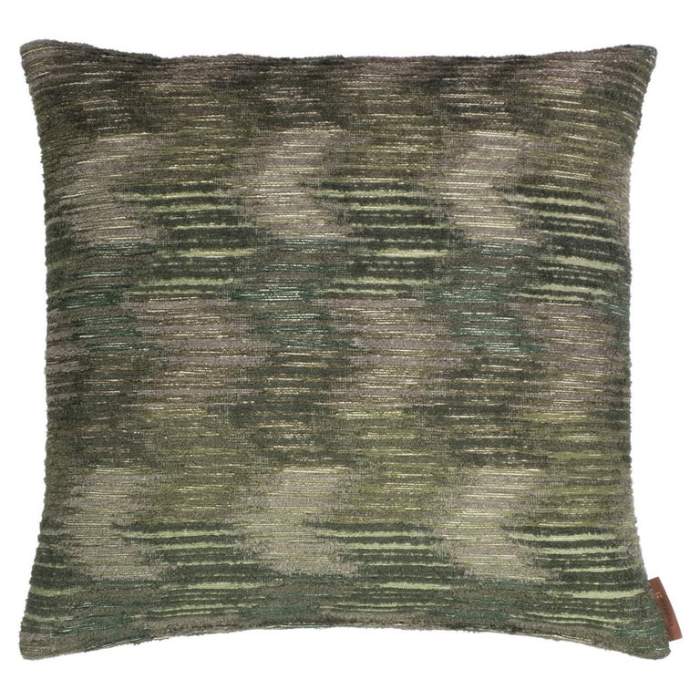 Modern Throw Pillow Green "Micca" Pistache Reverse by Evolution21 For ...