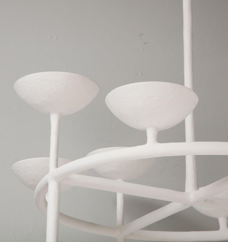 Custom 13-Arm Plaster Fixture For Sale at 1stDibs