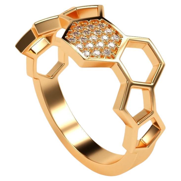 Custom 18k Gold Crown and Heart Ring Unisex. Made to Order For Sale at ...