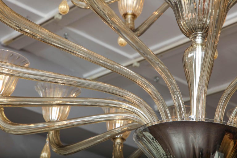 Custom 3-Tier Extra Large Modern Venetian Chandelier For Sale at ...