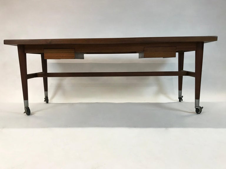 Custom Architect Mahogany Work Table Desk at 1stDibs | custom work ...