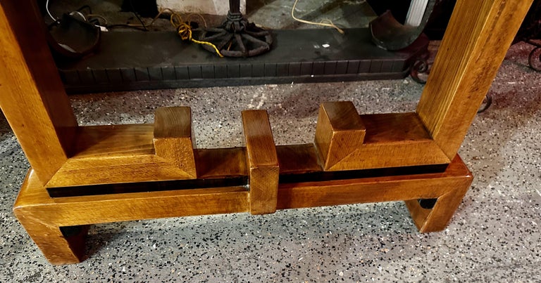 Custom Art Deco Two-tone French Style Console For Sale at 1stDibs